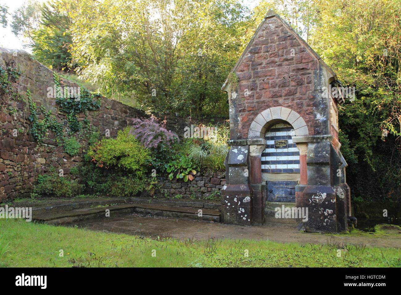 The well at Clearwell , Gloucestershire Stock Photo - Alamy