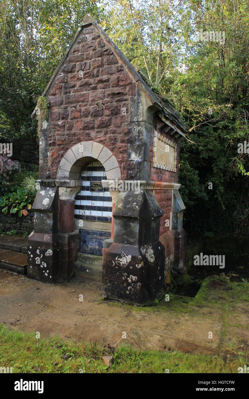 The well at Clearwell , Gloucestershire Stock Photo - Alamy