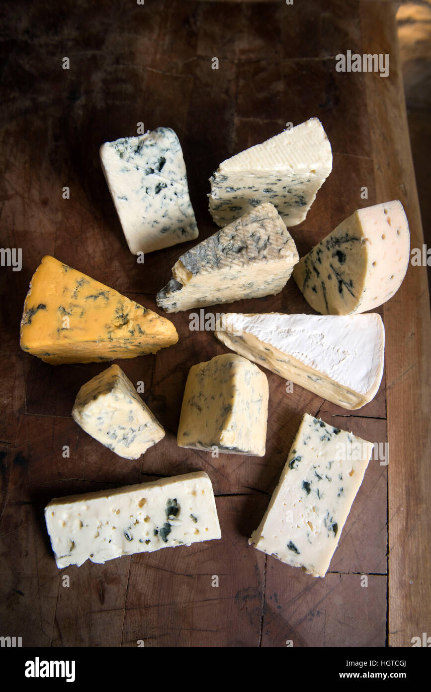 German cheese selection hi-res stock photography and images - Alamy