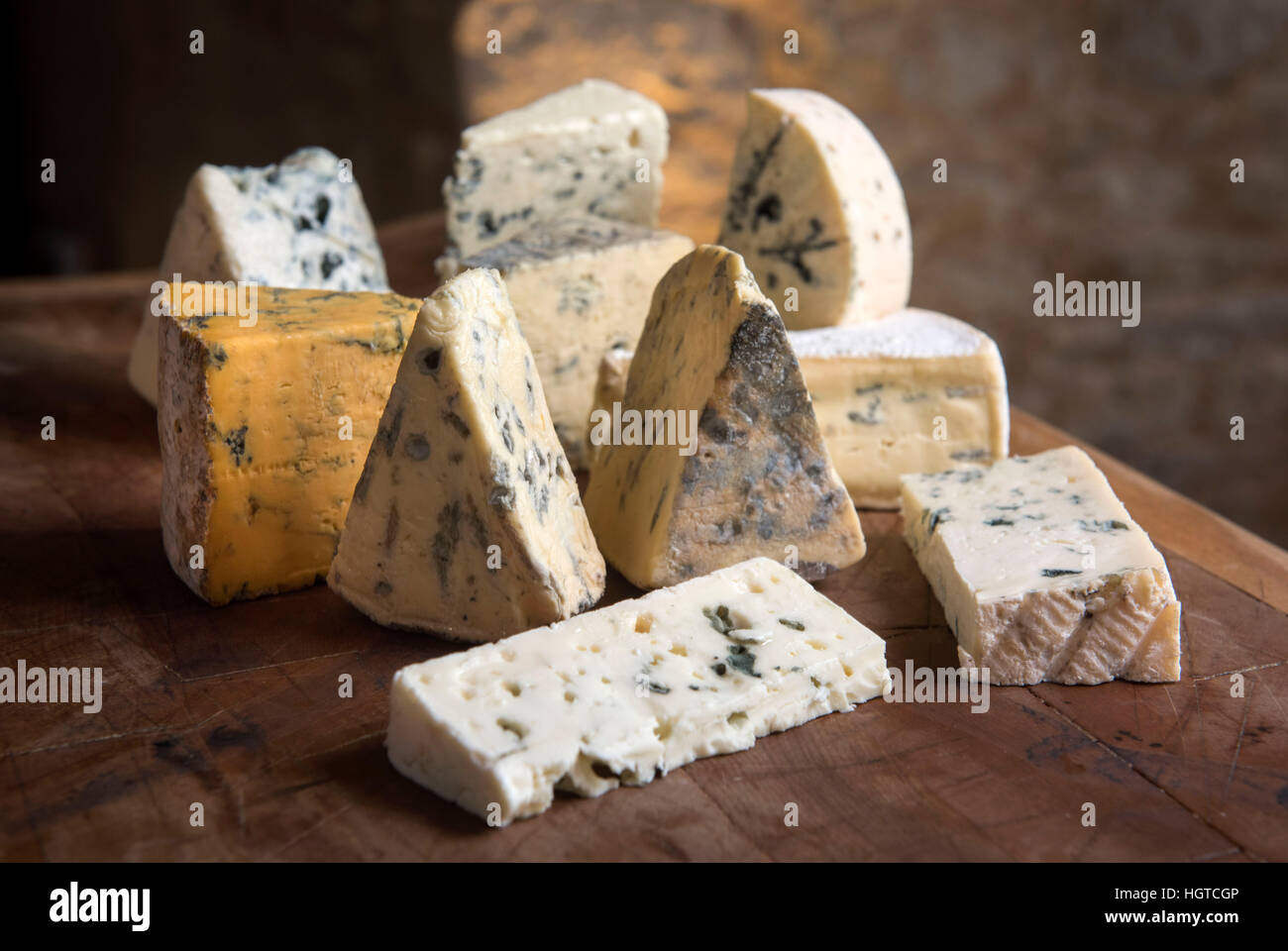 German cheese selection hi-res stock photography and images - Alamy