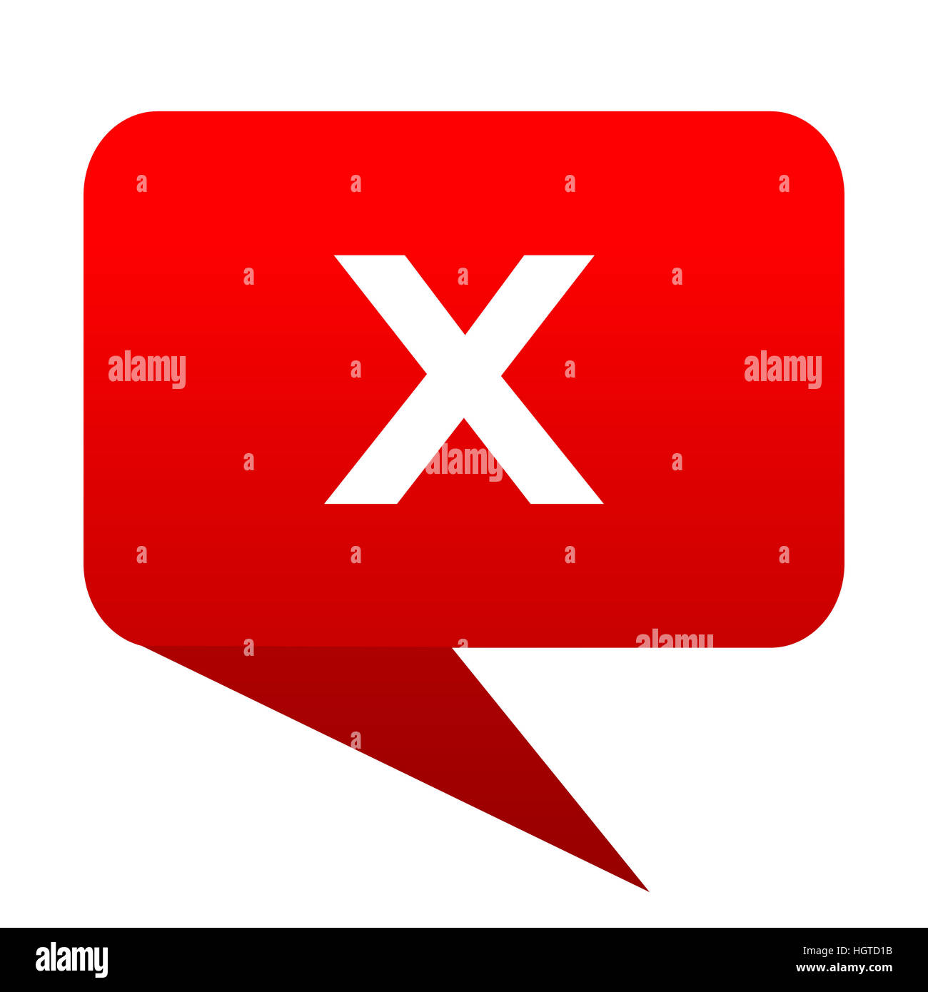 Red clear exit sign Cut Out Stock Images & Pictures - Alamy