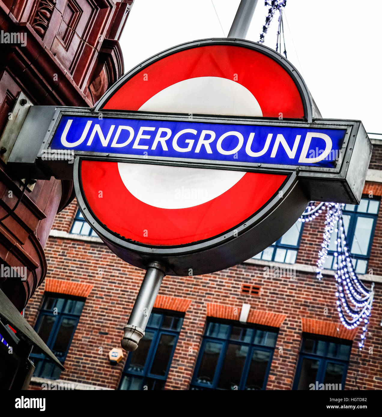 London Underground Sign Stock Photo - Alamy
