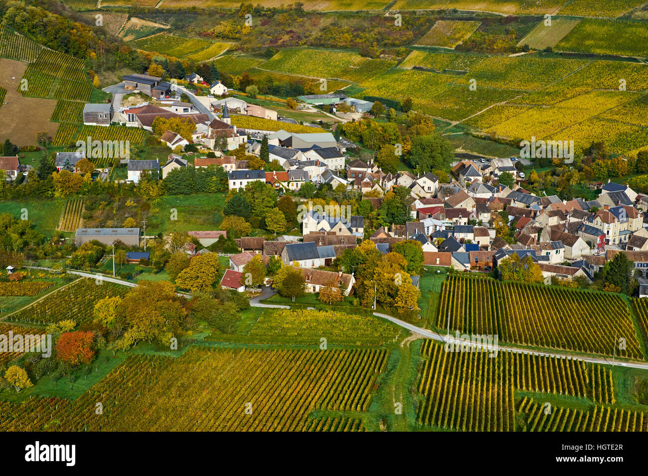 View village in chavignol france hi-res stock photography and images ...