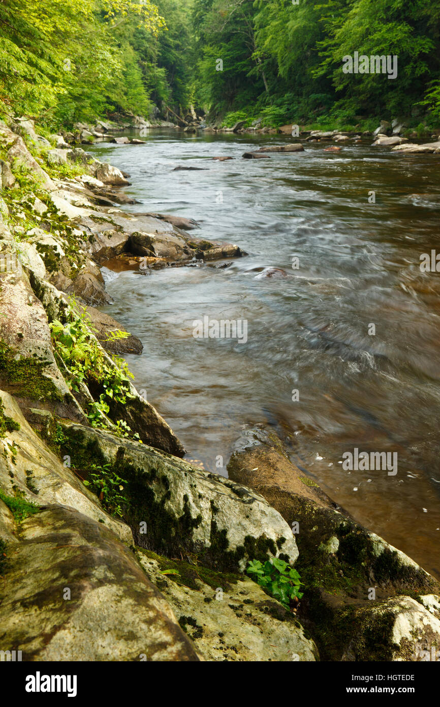 The Westfield River in Chesterfield Gorge in Chesterfield ...