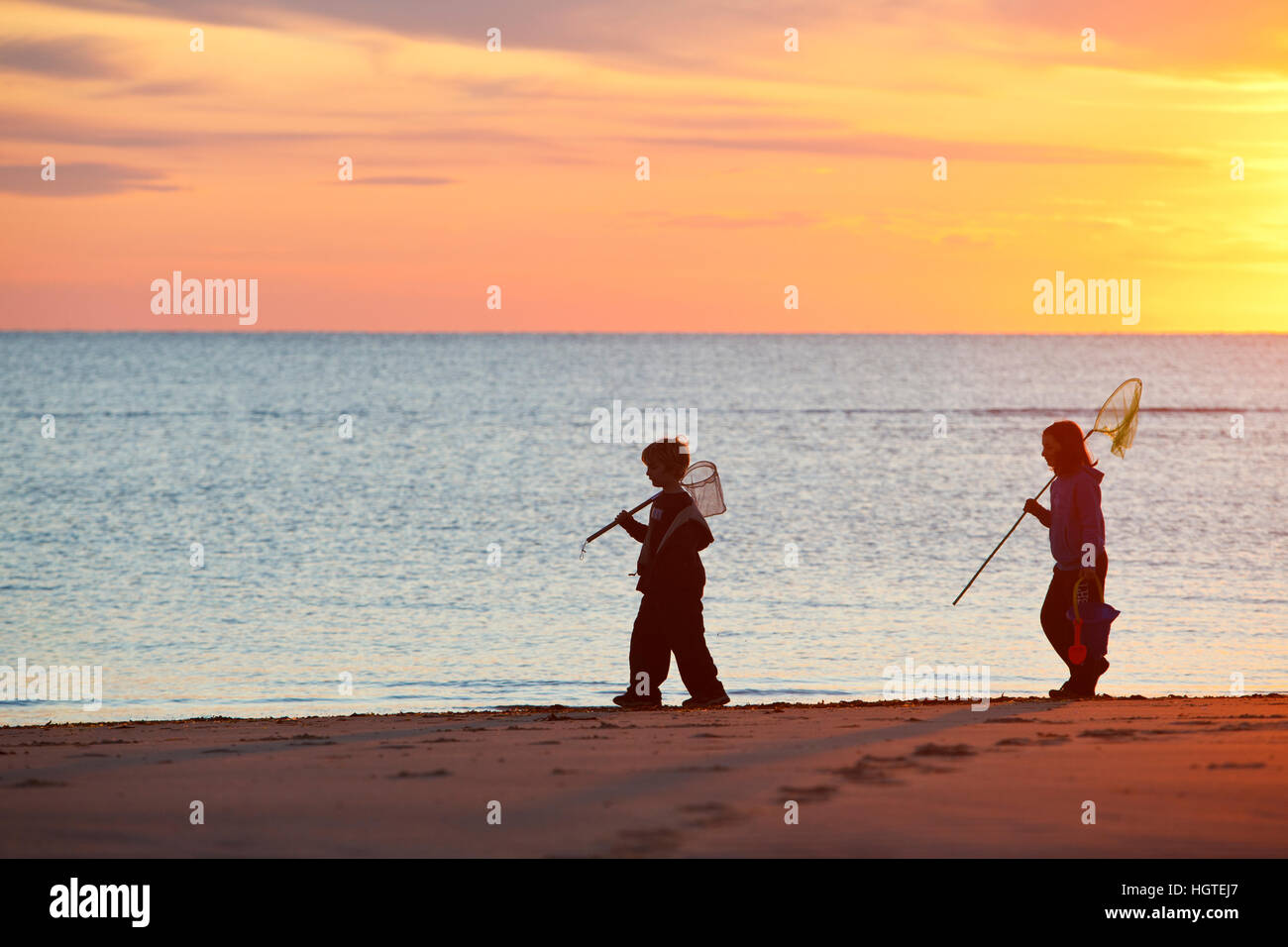 Kids on Bound Brook Island, Cape Cod National Seashore, Wellfleet ...