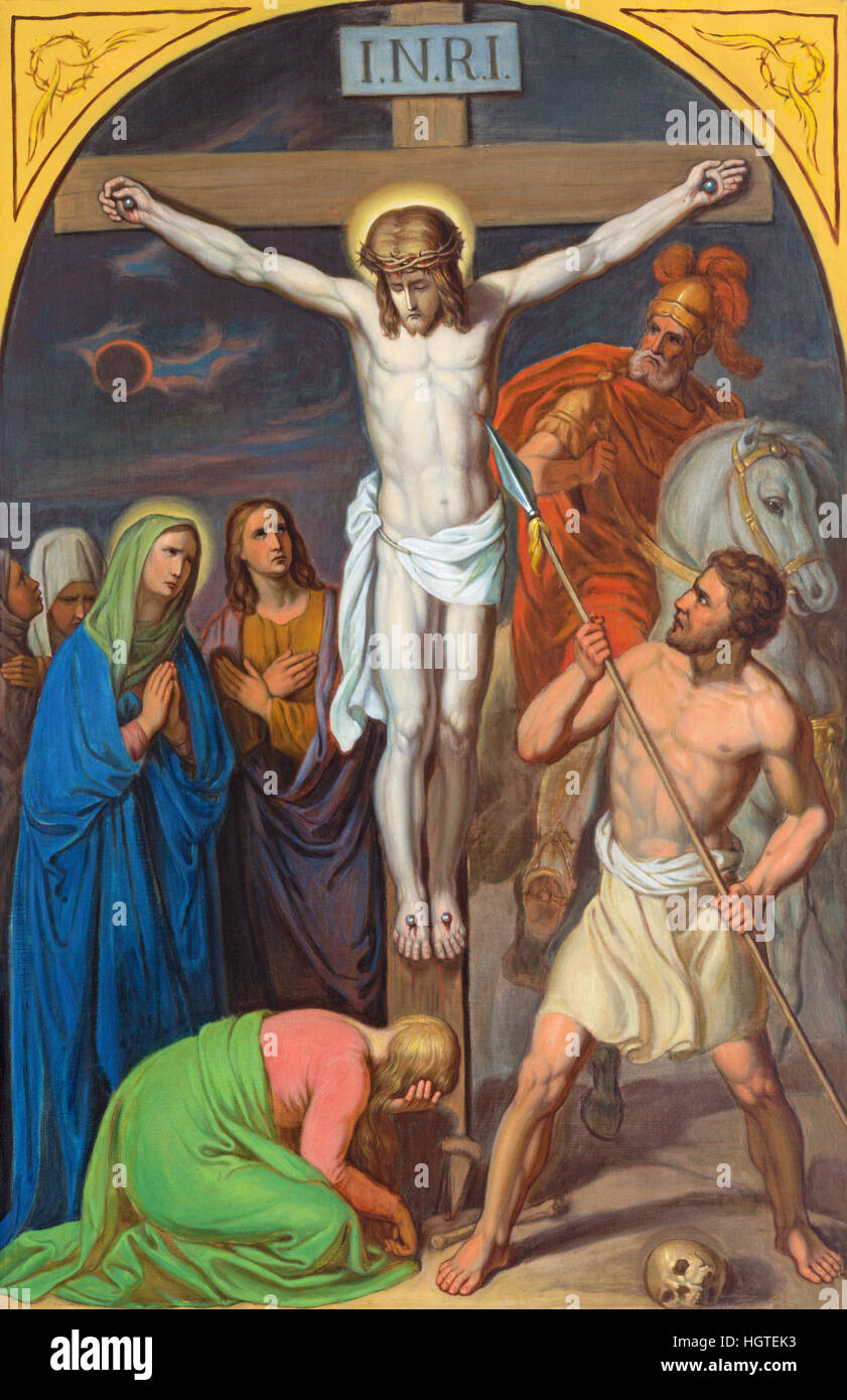 Jesus dies on the cross hi-res stock photography and images - Alamy