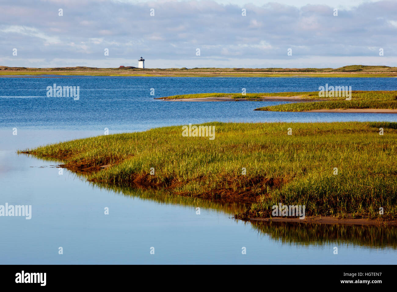 A salt marsh in Provincetown, Massachusetts Stock Photo - Alamy