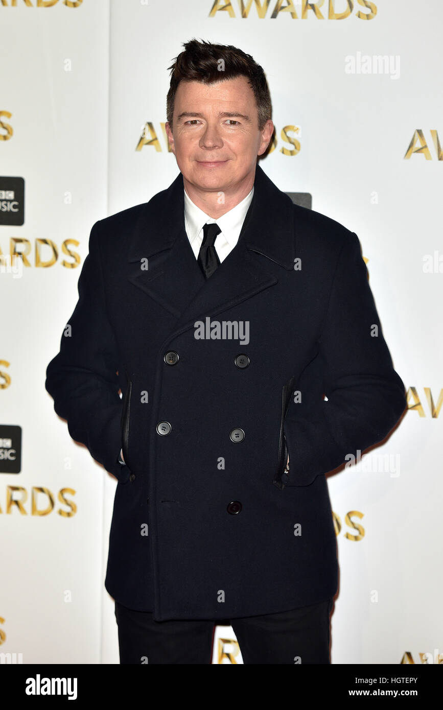 BBC Music Awards held at the Excel Centre - Arrivals. Featuring: Rick ...