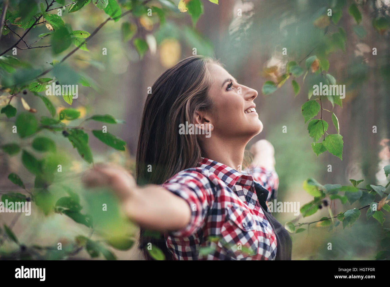 Enjoying fresh air hi-res stock photography and images - Alamy