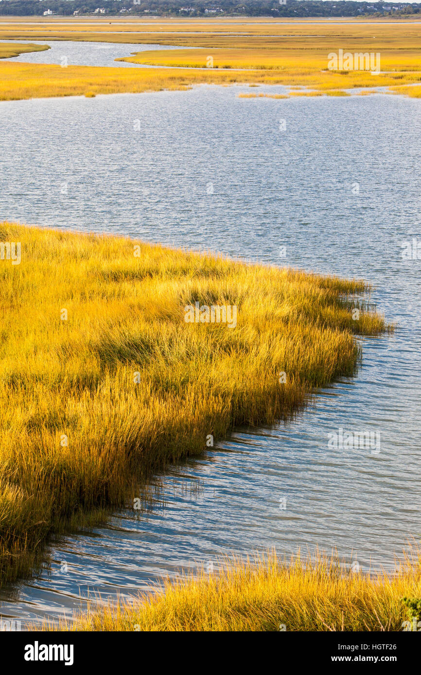 Tidal wetlands cape cod hi-res stock photography and images - Alamy