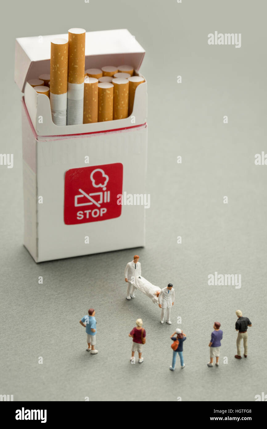 Campaign of non-smoking Stock Photo - Alamy