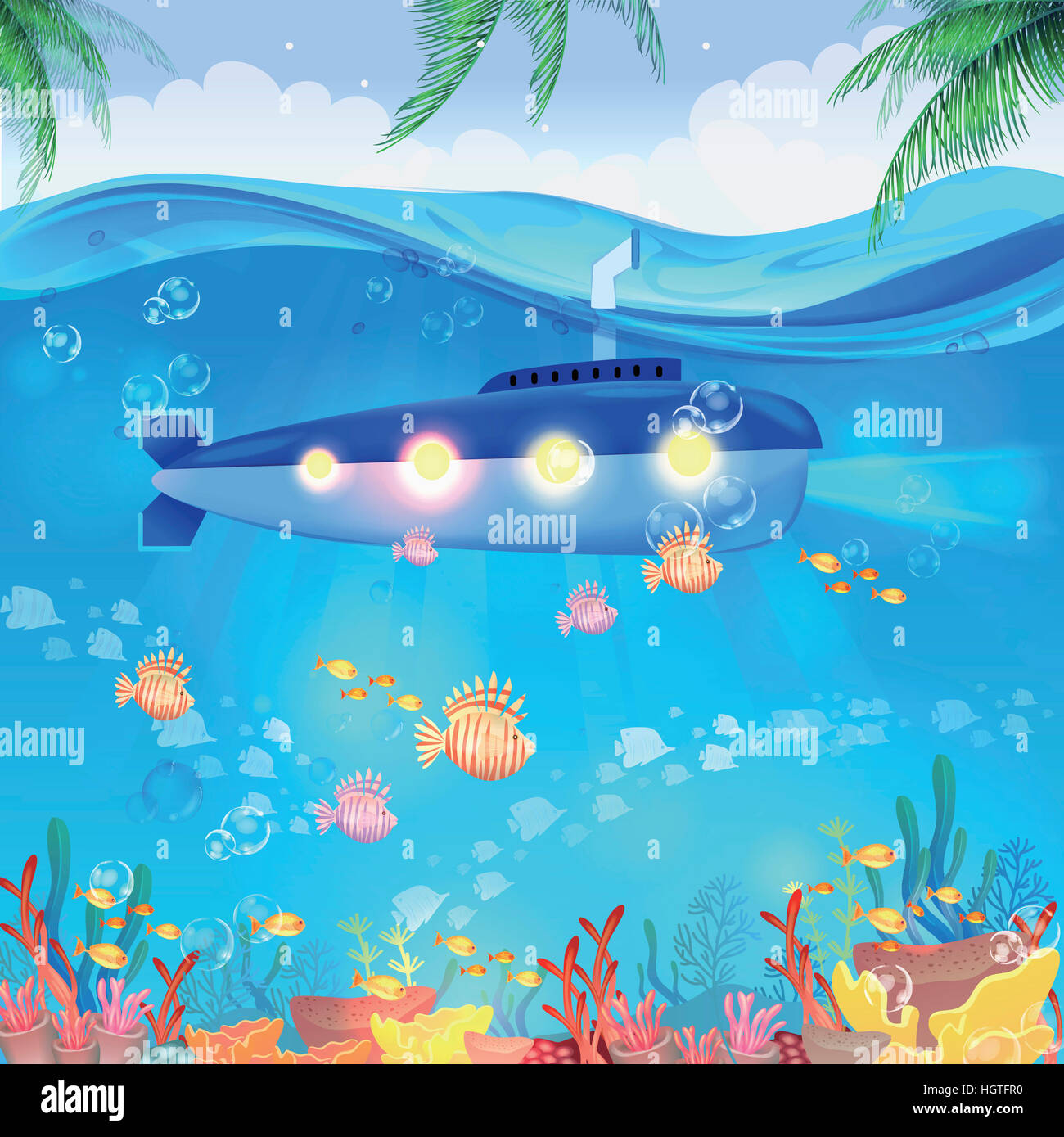 Submarine exploring hi-res stock photography and images - Alamy