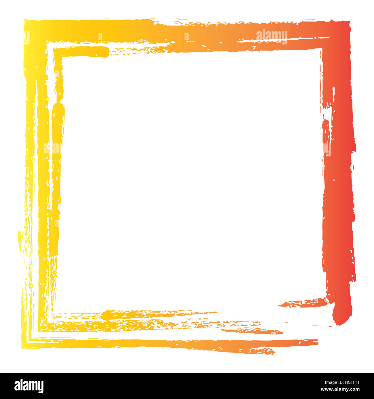 Colorful abstract photo frame with paint effect Stock Photo - Alamy