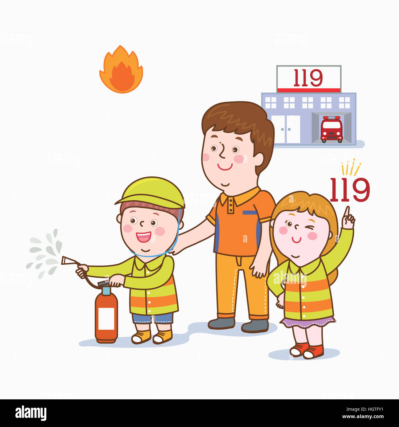 Fire Safety Pictures For Children