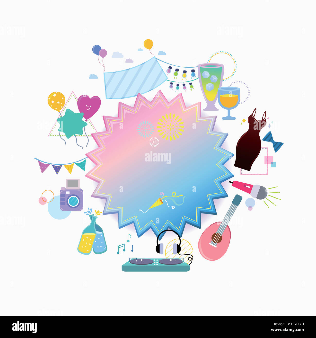 English summer festival Cut Out Stock Images & Pictures - Alamy