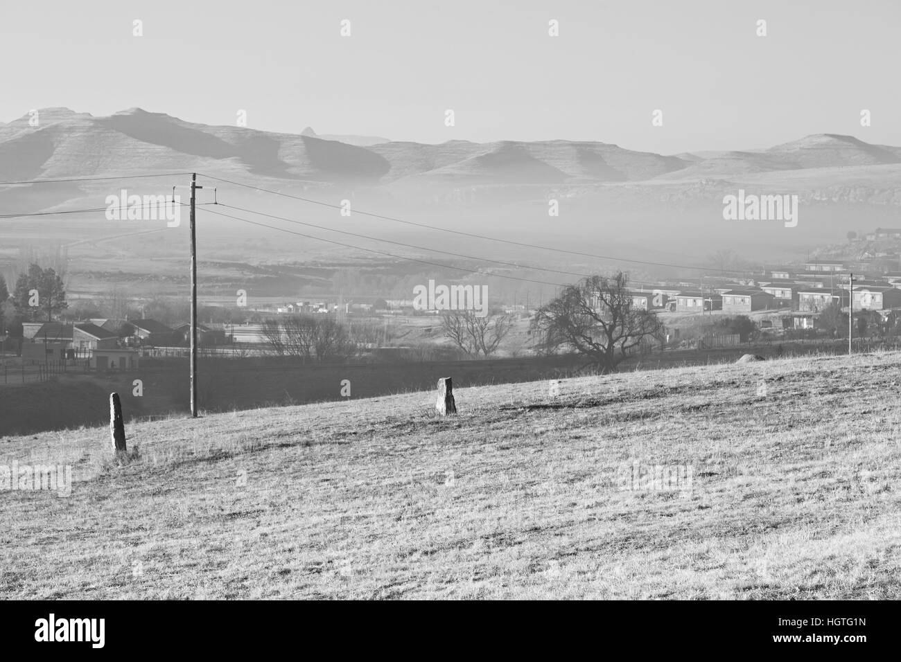 In quiet street near Black and White Stock Photos & Images - Alamy