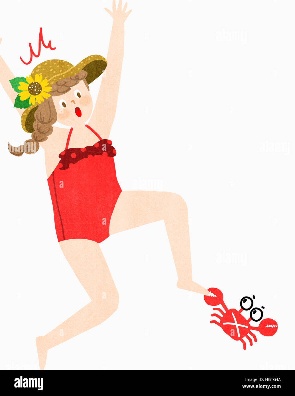 Toe biting hi-res stock photography and images - Alamy