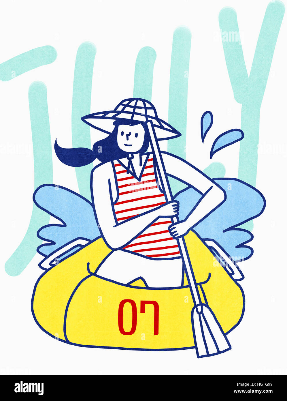 Calendar rafting hi-res stock photography and images - Alamy