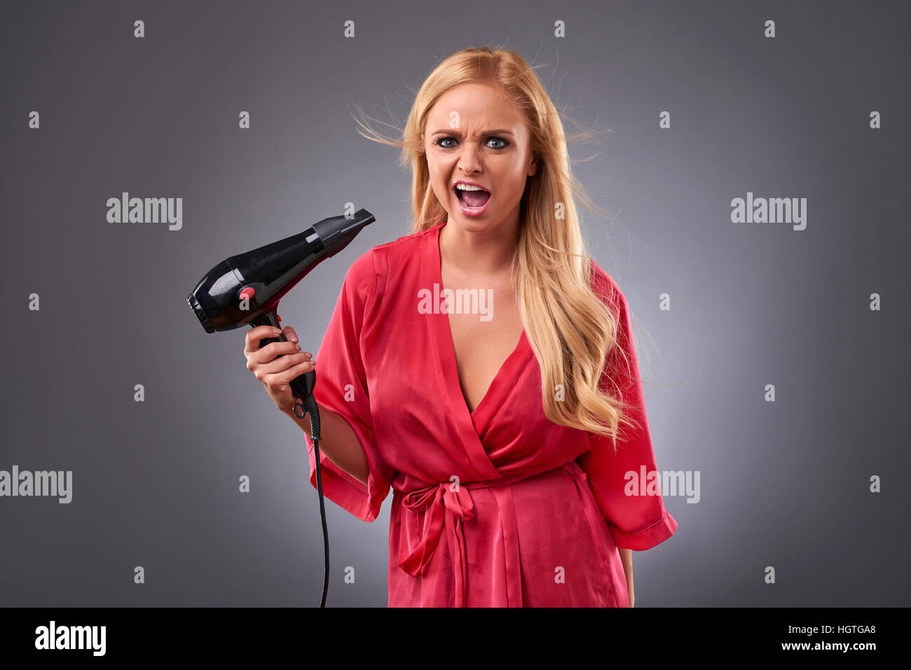 Pink robe hi-res stock photography and images - Alamy