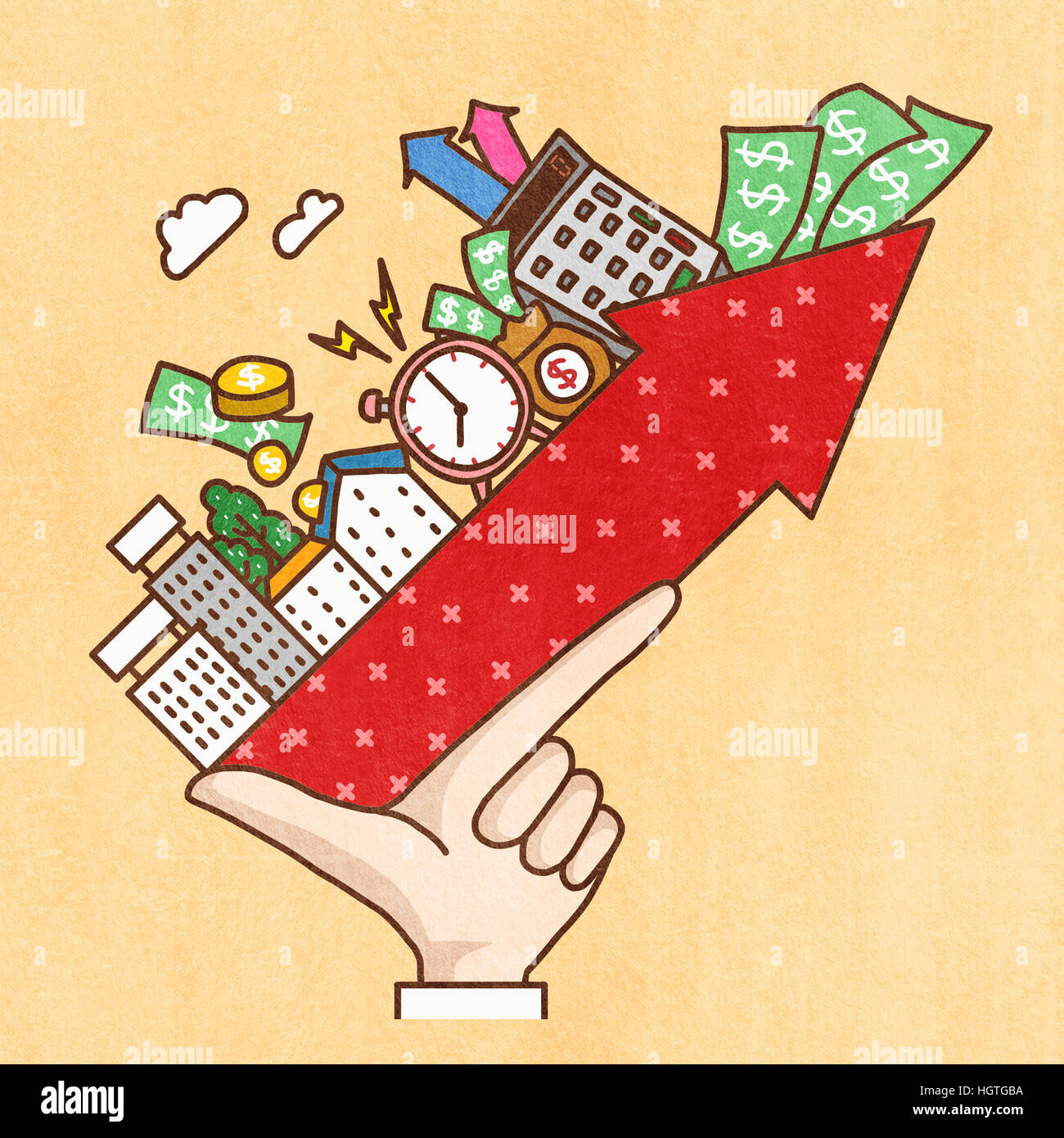 Successful asset management Stock Photo - Alamy