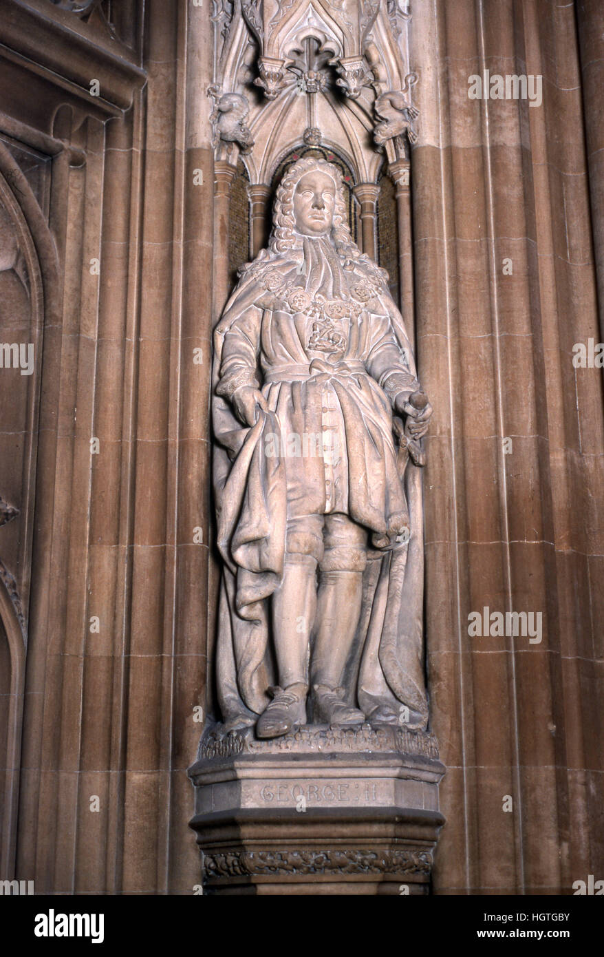 Statue of George II Stock Photo - Alamy