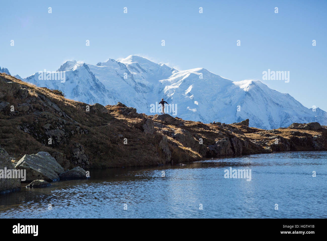 Trail Running, Chamonix, France Stock Photo - Alamy