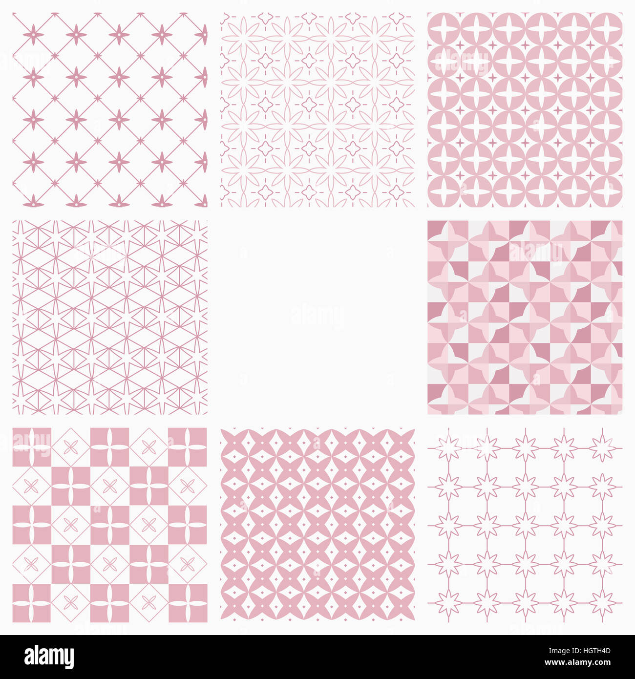 Various consecutive geometric patterns Stock Photo - Alamy