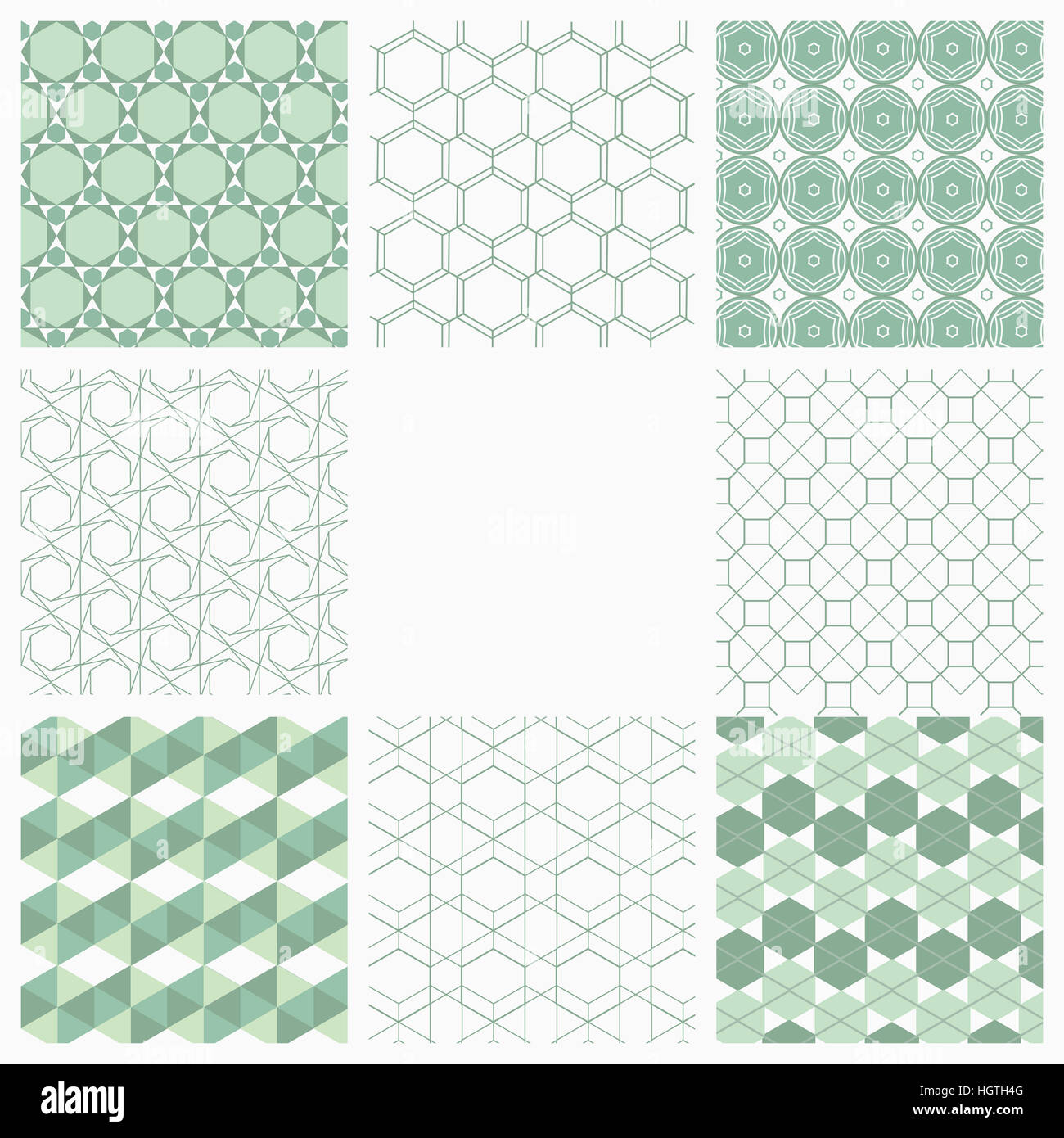 Various consecutive geometric patterns Stock Photo - Alamy