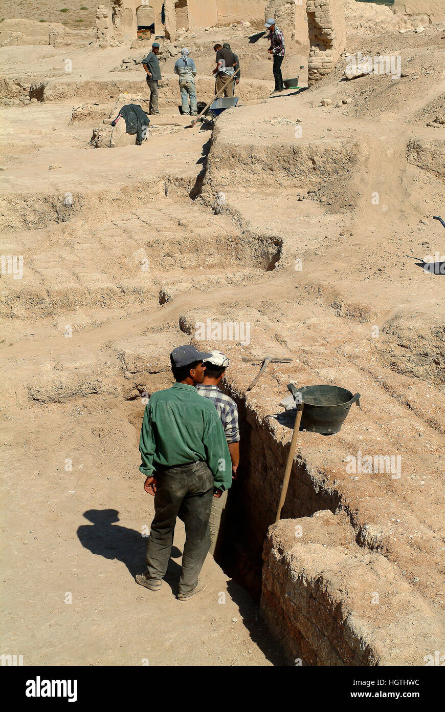 Sirya Qatna the ancient city of Qatna Stock Photo - Alamy