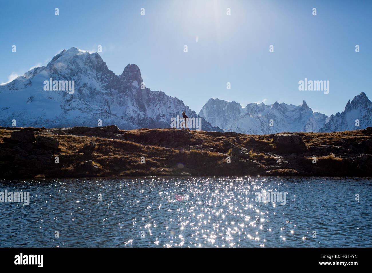 Trail Running, Chamonix, France Stock Photo - Alamy