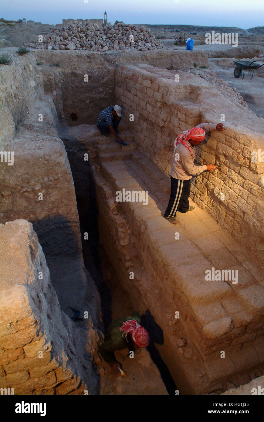 Sirya Qatna the ancient city of Qatna Stock Photo - Alamy