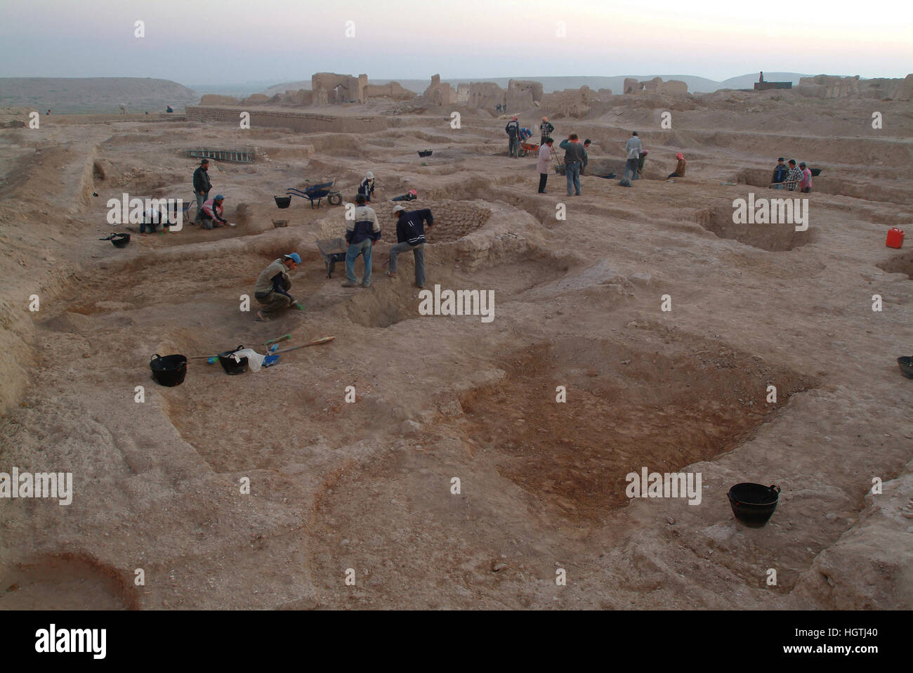 Sirya Qatna the ancient city of Qatna Stock Photo - Alamy