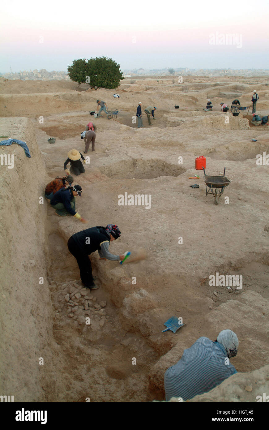 Sirya Qatna the ancient city of Qatna Stock Photo - Alamy