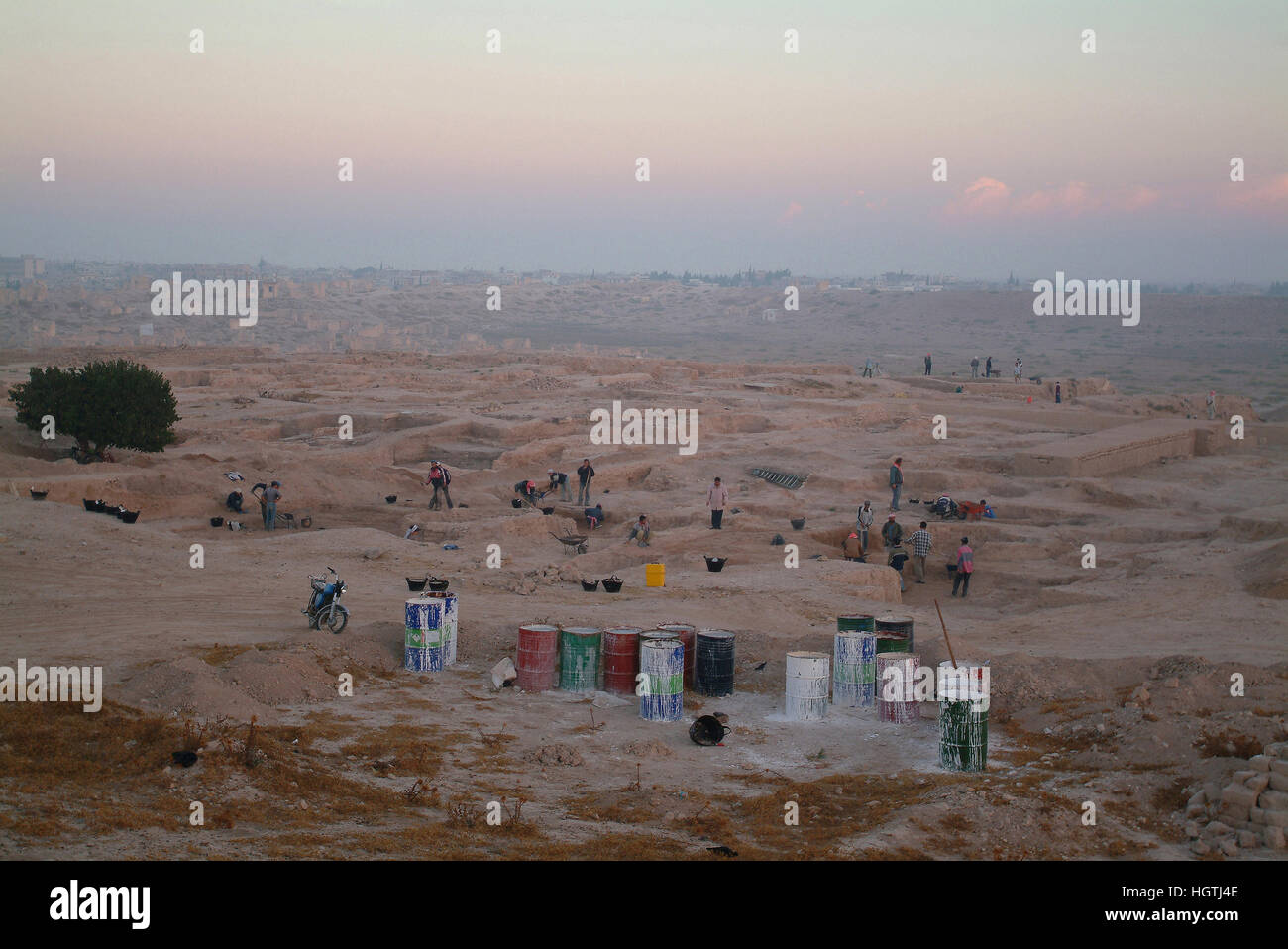 Sirya Qatna the ancient city of Qatna Stock Photo - Alamy