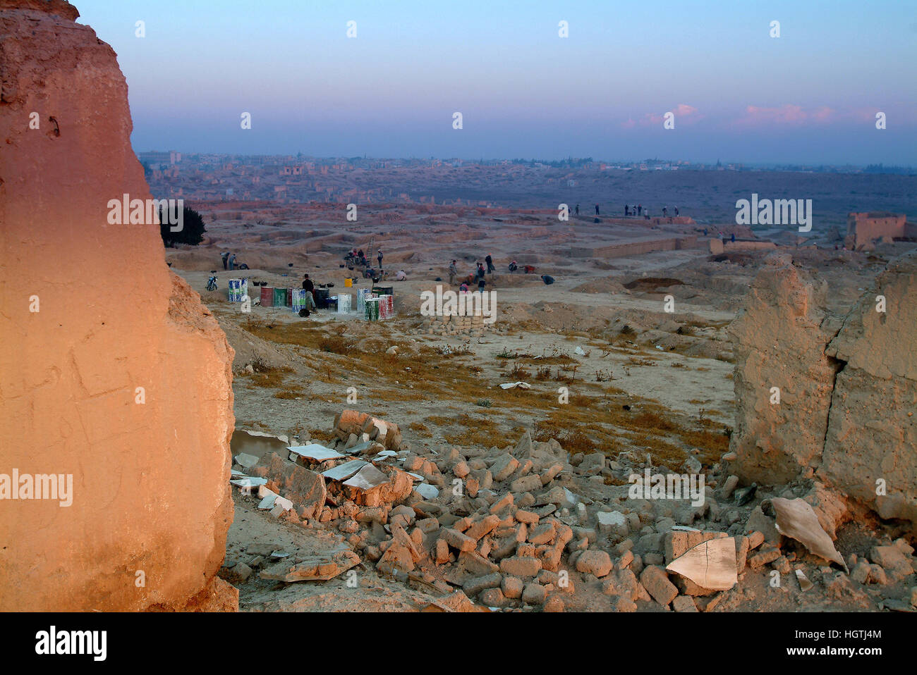 Sirya Qatna the ancient city of Qatna Stock Photo - Alamy