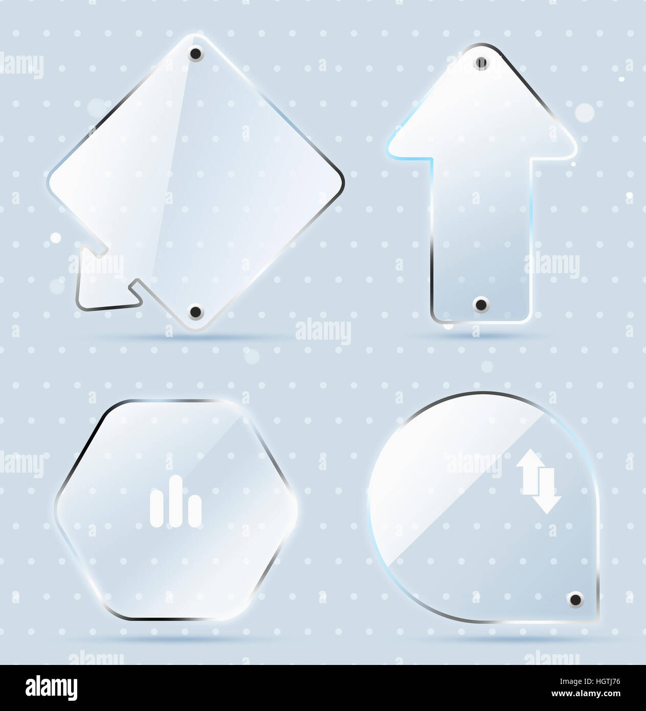 Various glass frames Stock Photo - Alamy