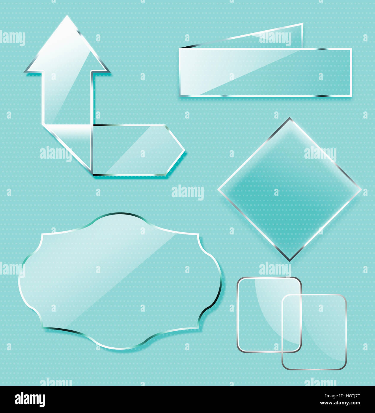 Various glass labels Stock Photo - Alamy