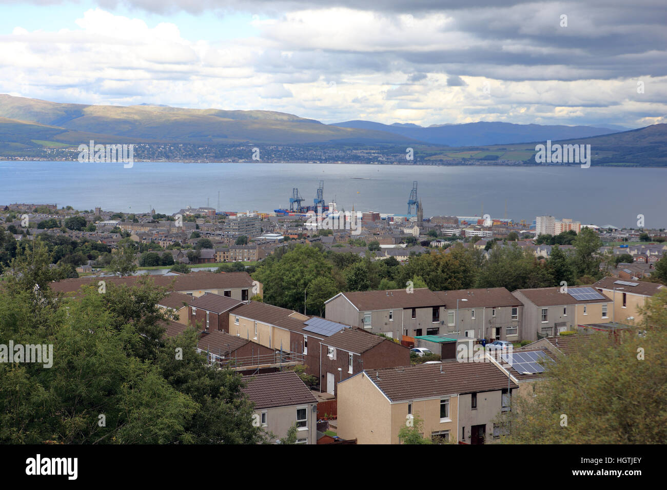 Inverclyde town scotland hi-res stock photography and images - Alamy