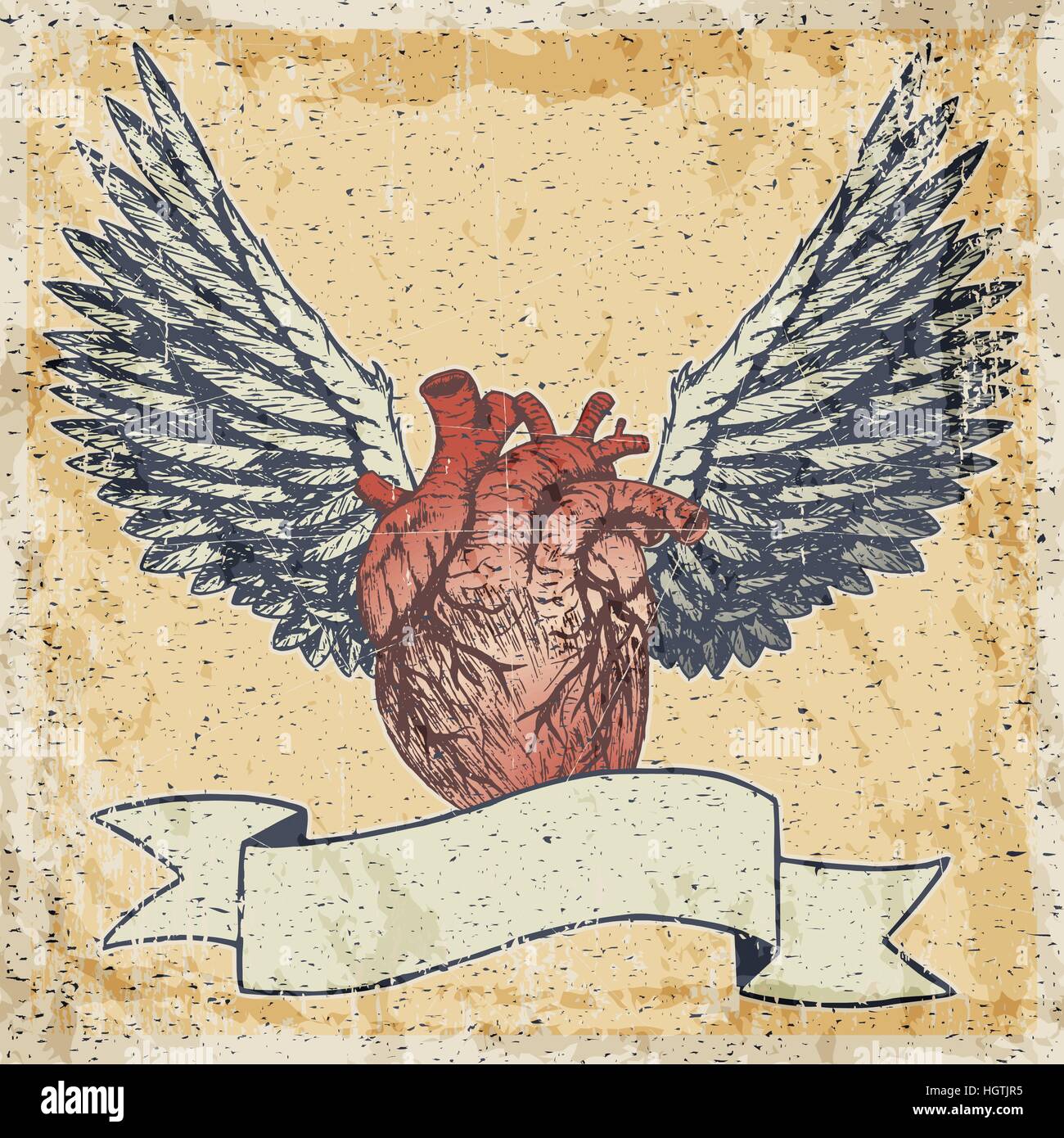 Creative Human Heart Drawings