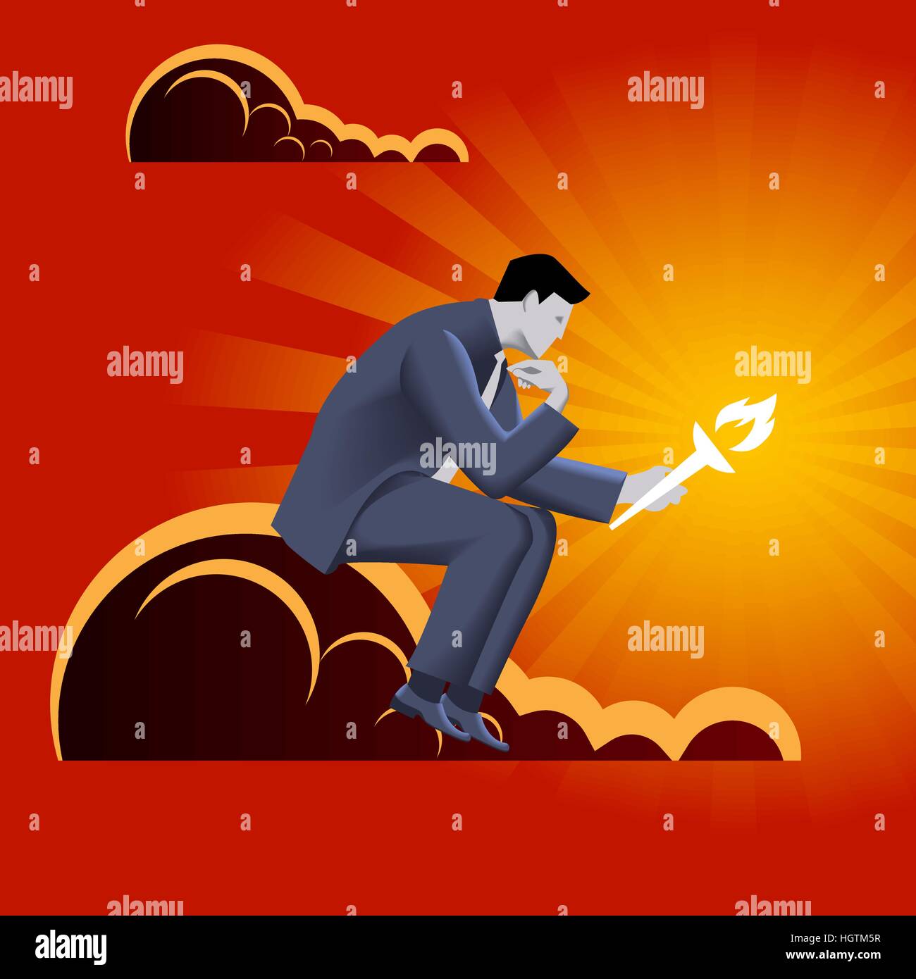 Burden of leadership hi-res stock photography and images - Alamy