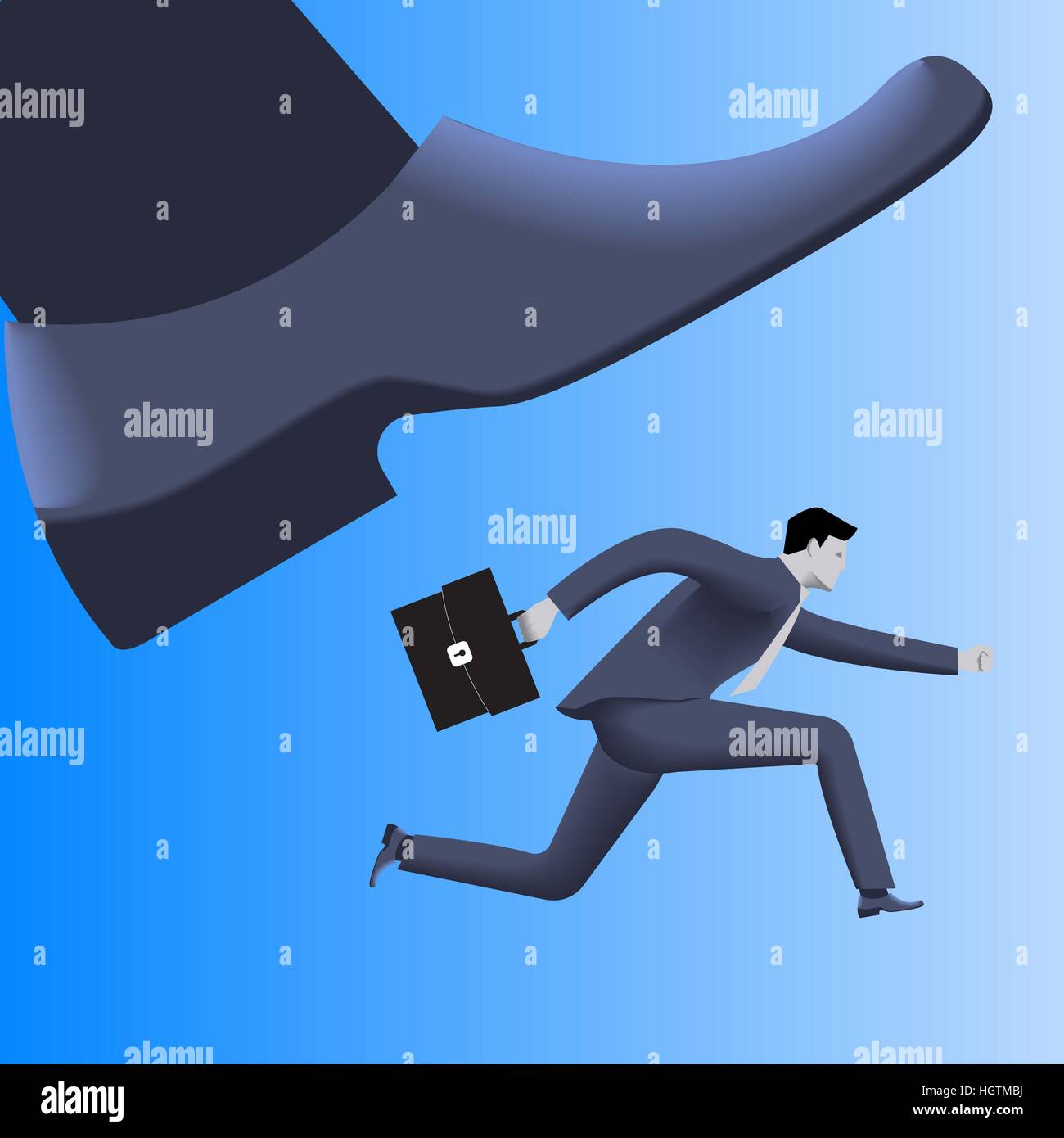 Corporate vs small business competition hi-res stock photography and ...