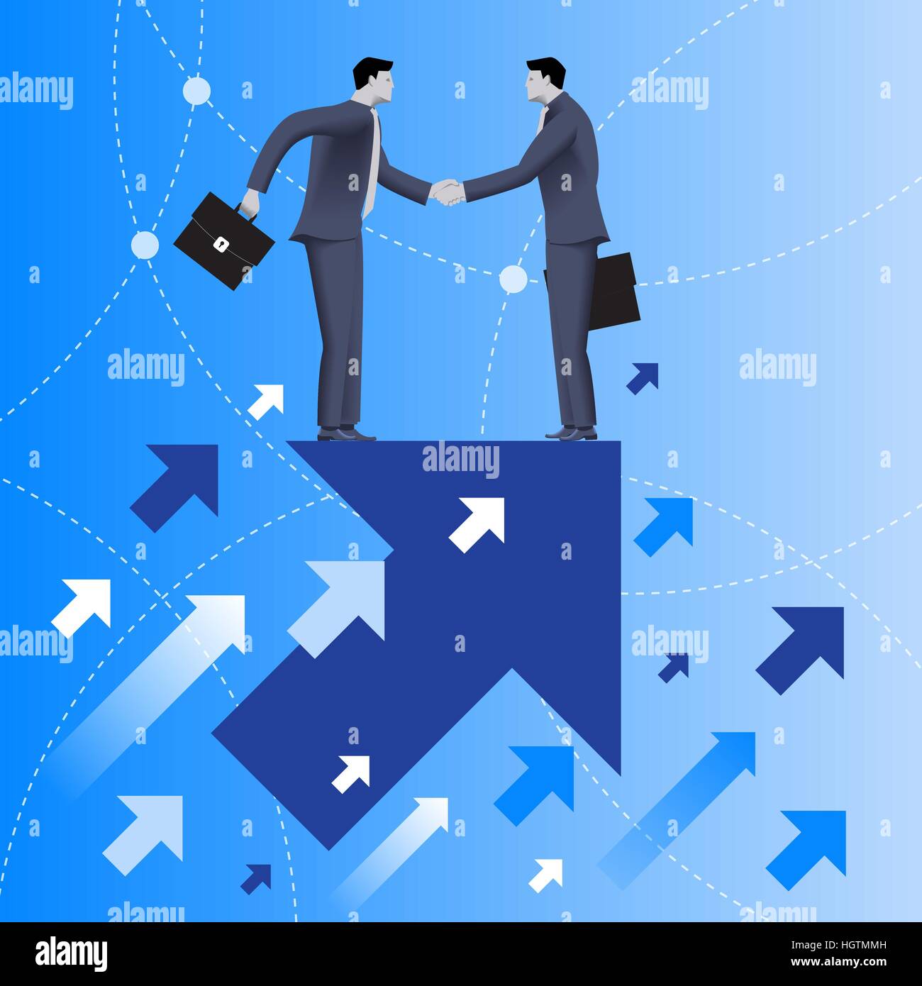 Mutual benefit business concept Stock Vector Image & Art - Alamy