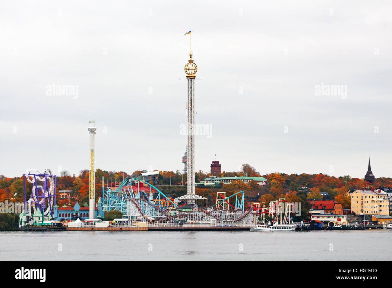 Evening grona lund hi-res stock photography and images - Alamy