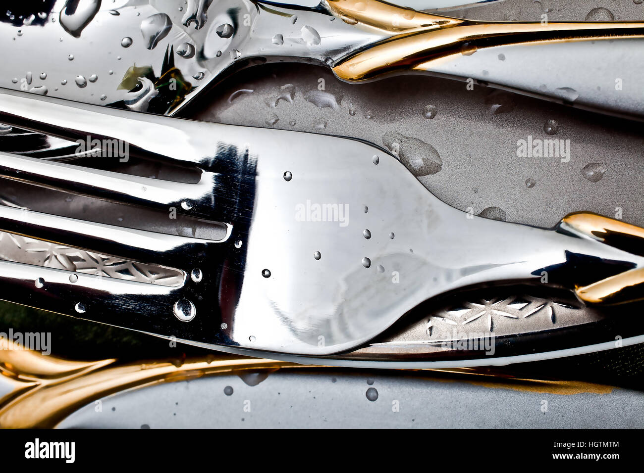 utensil with a spray of water Stock Photo - Alamy