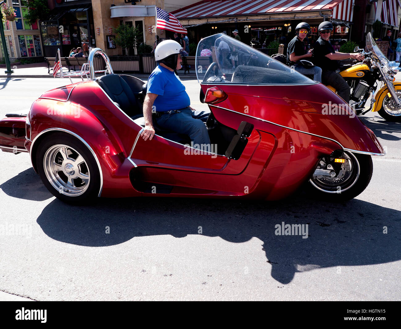 Strange Motorcycle inGatlinburg a holiday resort town in Tennessee ...