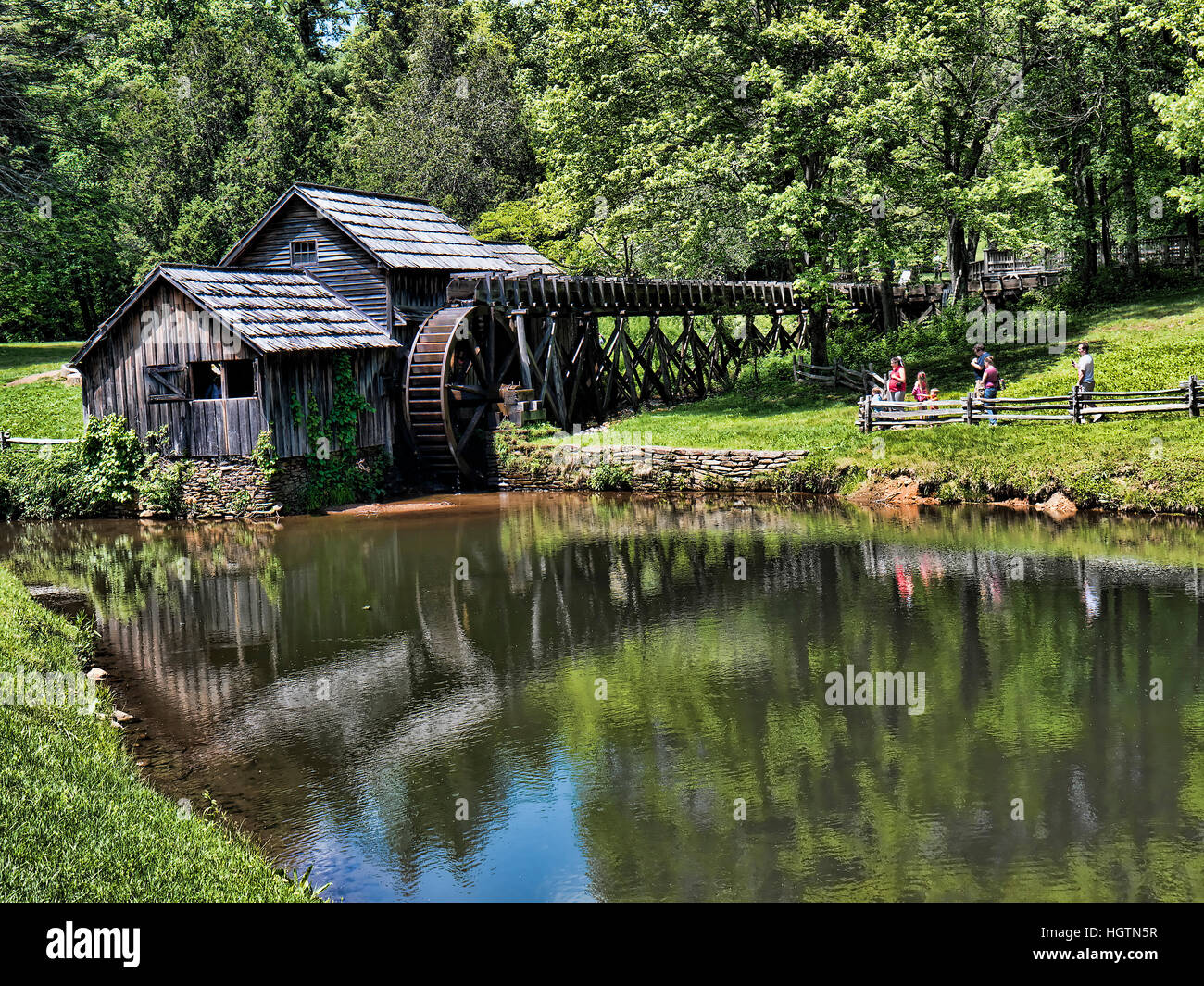 Mabry mill on blue ridge hi-res stock photography and images - Alamy