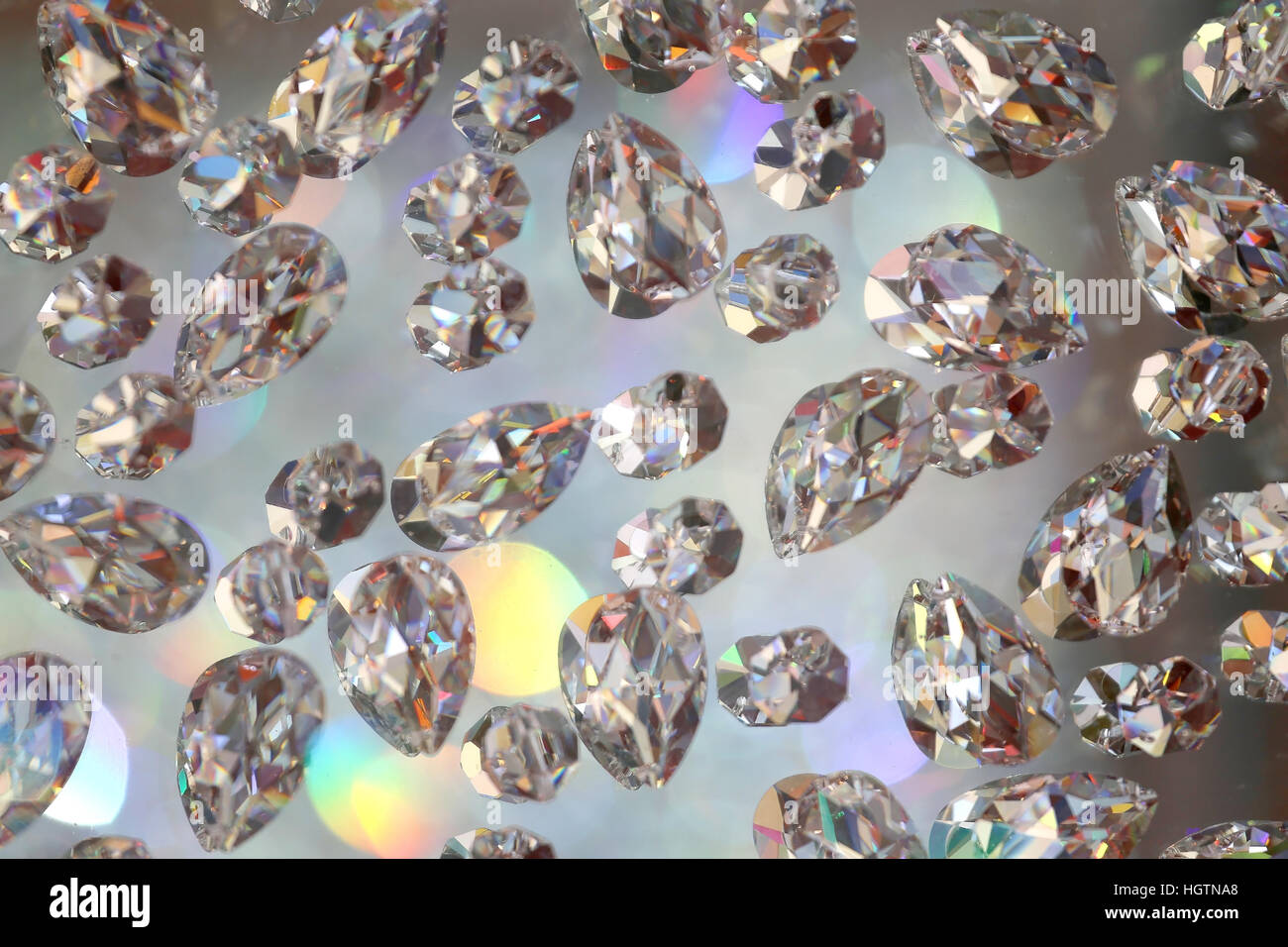 Brilliant background with diamonds Stock Photo - Alamy