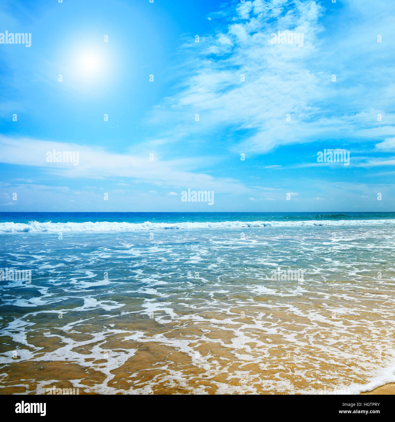 Sea sky abstract sunrise hi-res stock photography and images - Alamy