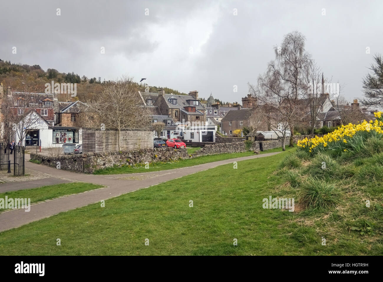 THe Town of Callander Scotland Stock Photo - Alamy
