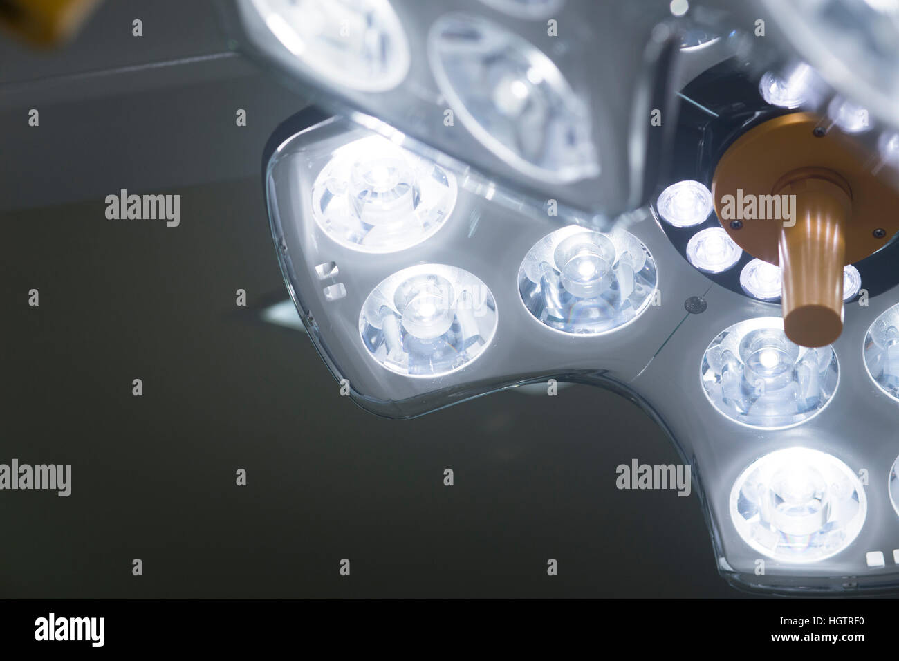 Operating emergency room surgery theater lighting in hospital to enable ...